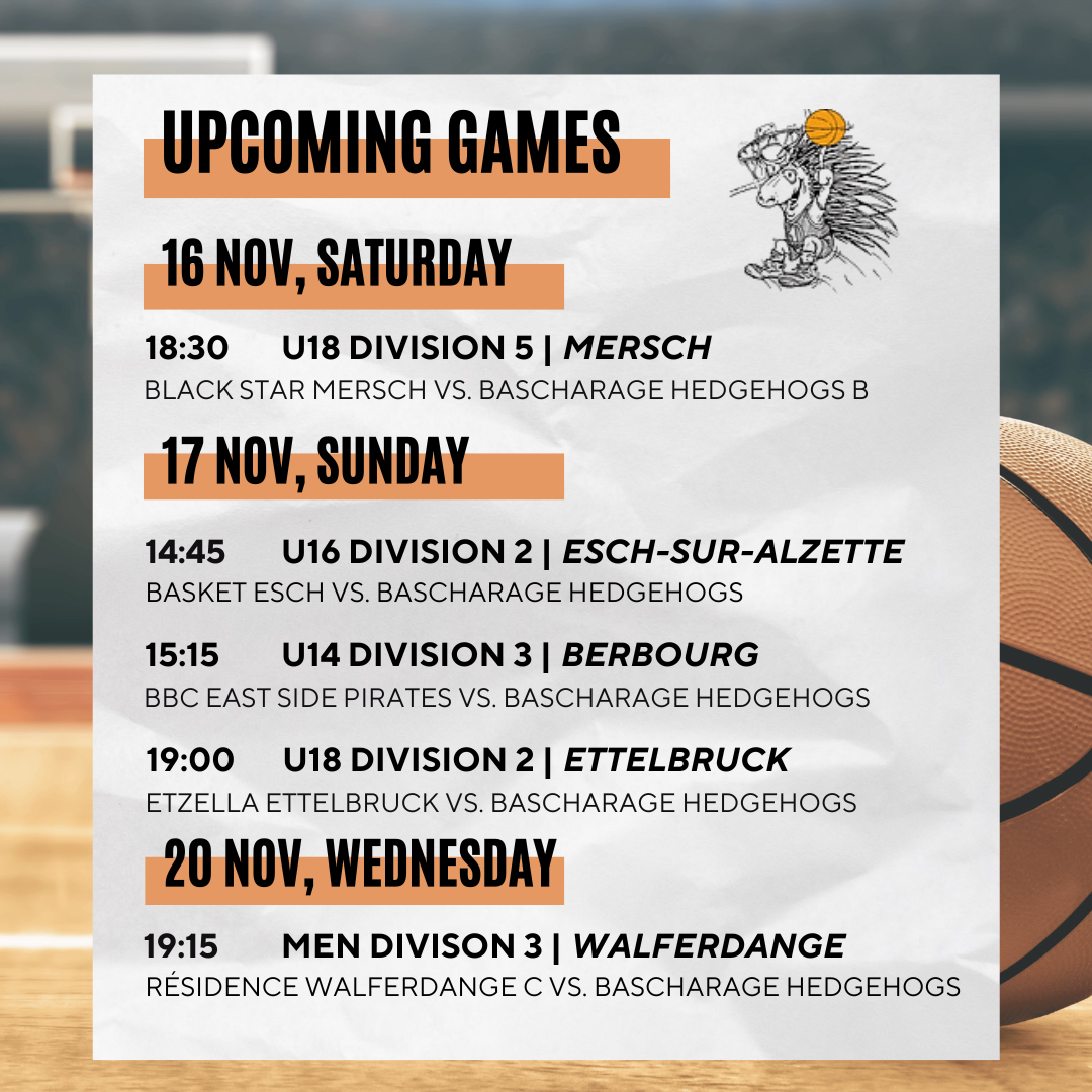 BBC Hedgehogs Bascharage - Basketball Luxembourg